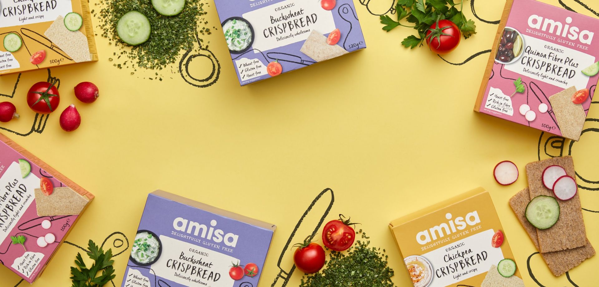 Crispbreads | Amisa